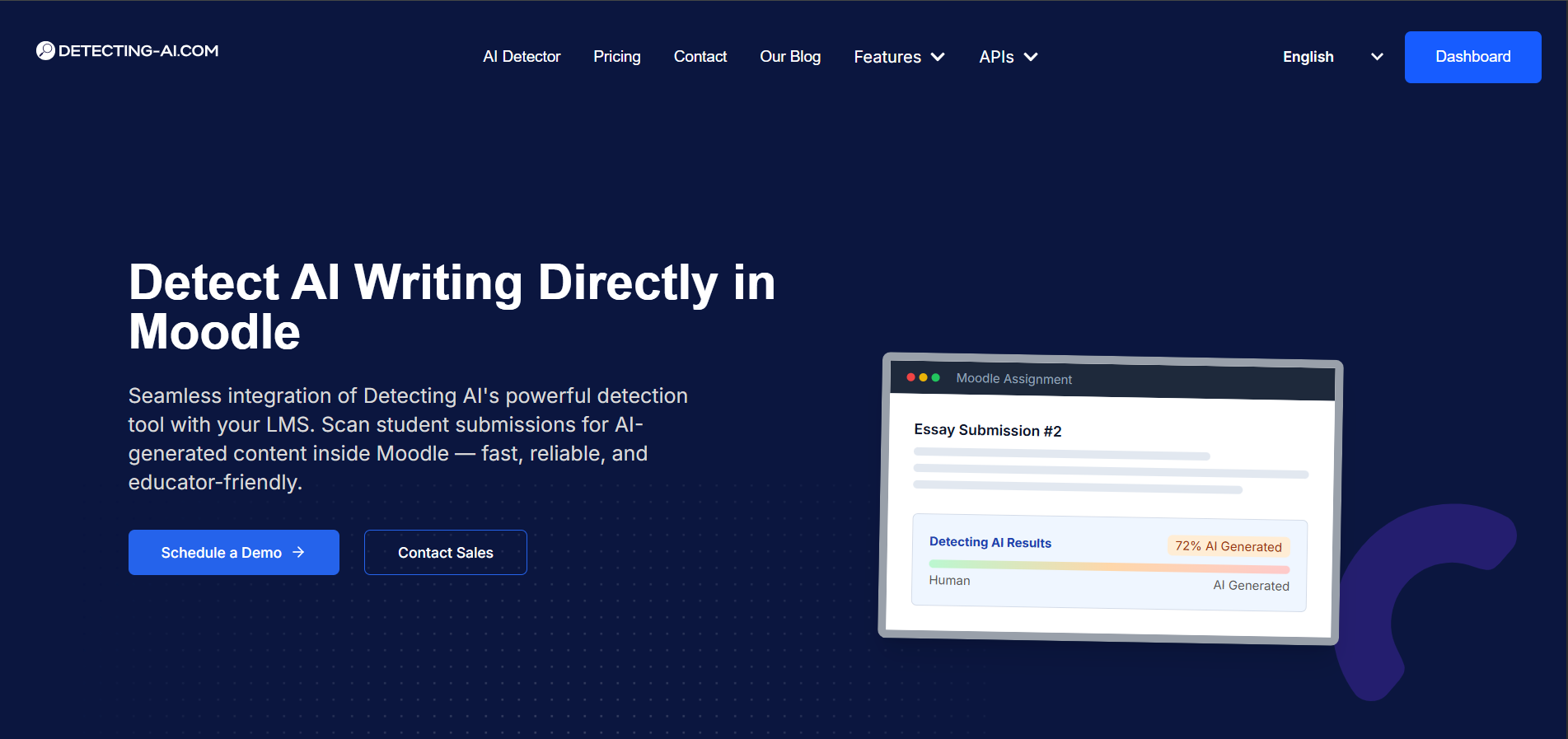 Moodle Ai Detection Integration Detecting Ai