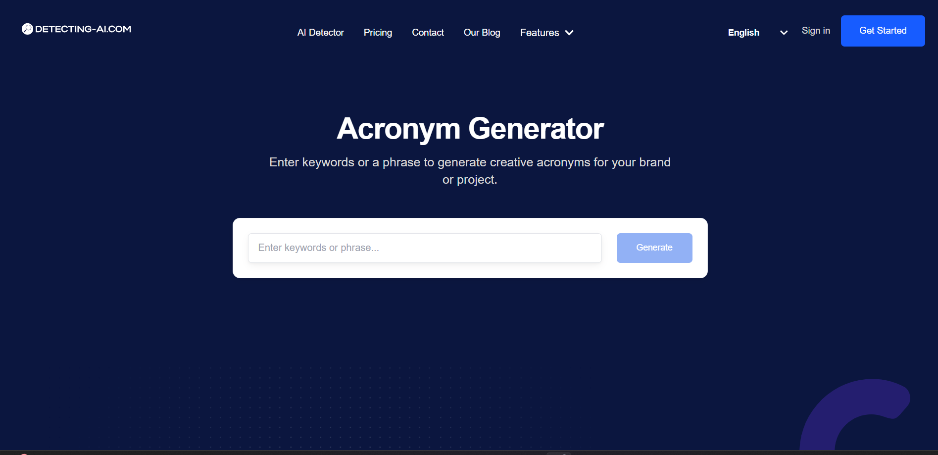 Acronym Generator – Create Acronyms from Letters & Words for Studying