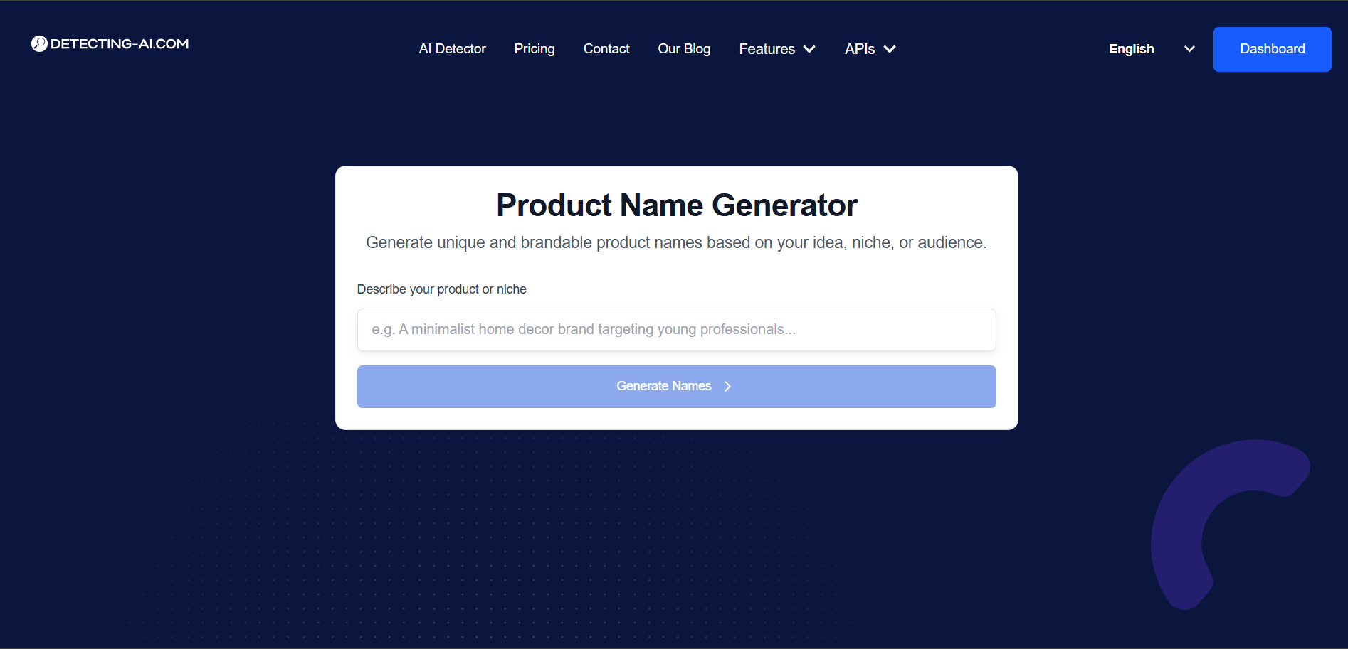 Product Name Generator: Create Unique Brand Names Instantly